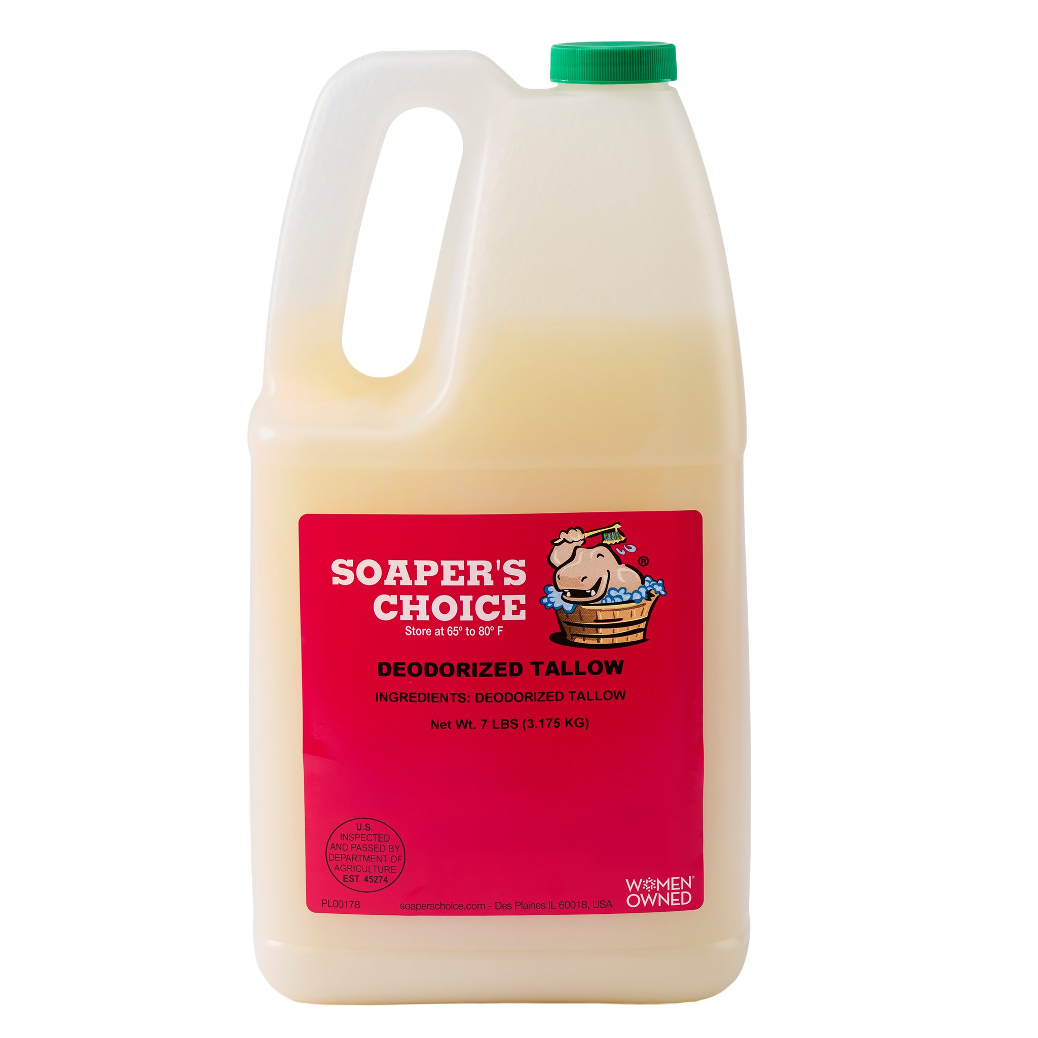 Tallow (Deodorized) – Creamy Lather & Hardness – Soaper's Choice